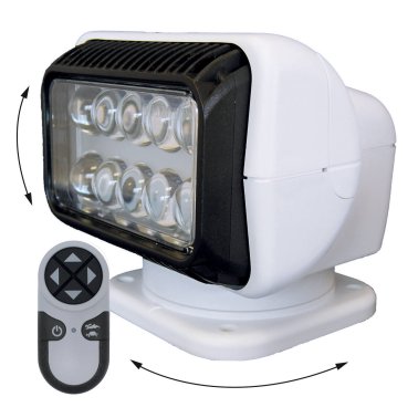 Remote controlled deck LEDS searchlight