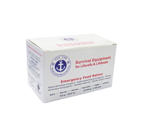 Survival food rations 7 biscuits