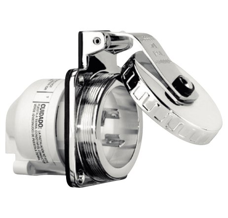 FIXED PLUG ST/STEEL IP56 32A 230V - Hubbell | PLASTIMO