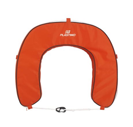 Orange spare cover for horseshoe buoy