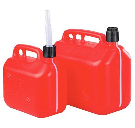 Jerrican 10L hydrocarbures rouge