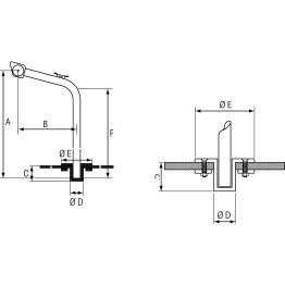 Pivoting davits- Plastimo | PLASTIMO