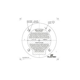 COMPAS MINI CONTEST2 NOIR ROSE CONIQ ABC- Plastimo | PLASTIMO