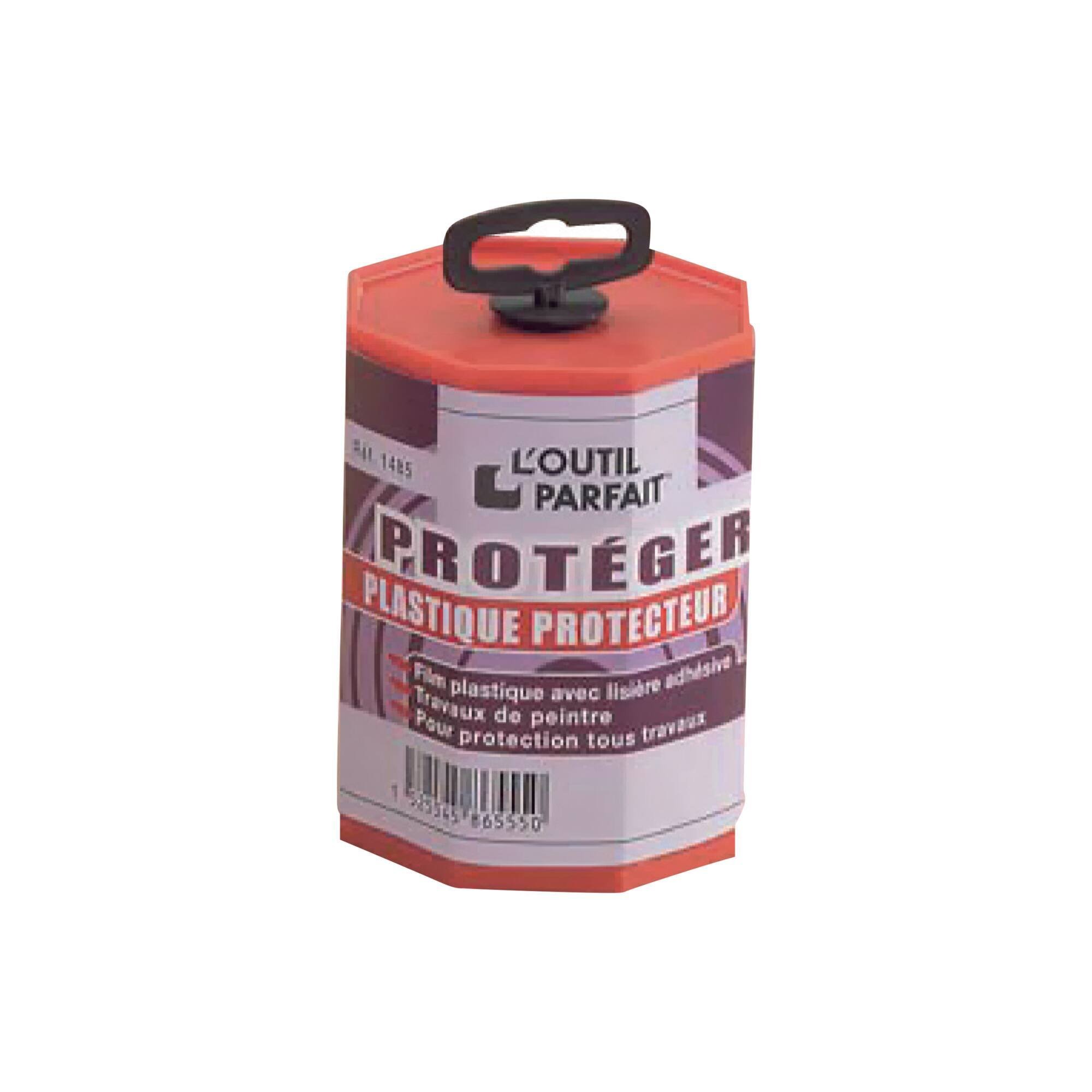 MASKING FILM ROLL+TAPE 55CMX33M DISPENSE- L'Outil parfait | PLASTIMO